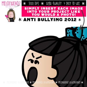 Anti Bullying Clip Art, Be Kind Clip Art COMBO PACK - Etsy