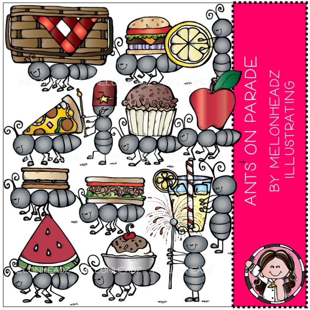 Ant Parade Clip Art - COMBO PACK - Etsy
