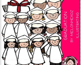 Graduation Party Clipart ,graduate Boys and Girls Clip Art / INSTANT ...