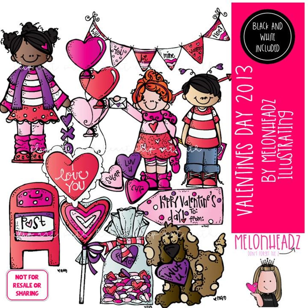 Valentine's Day Clip Art - 2013 COMBO PACK - Etsy