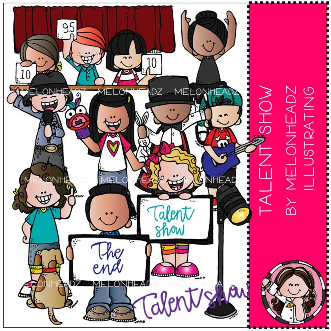 Talent Show Clip Art - Etsy