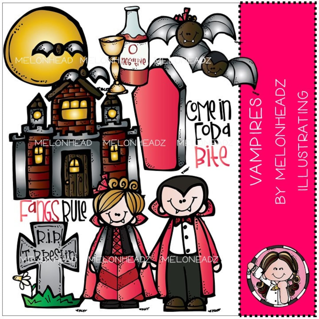 Vampires Clip Art - Etsy