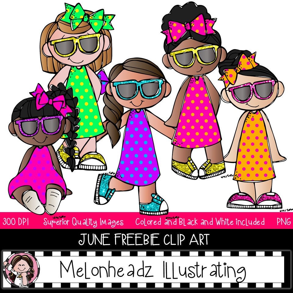 Melonheadz Addicts clip art junio 2020 set Mini - Etsy México