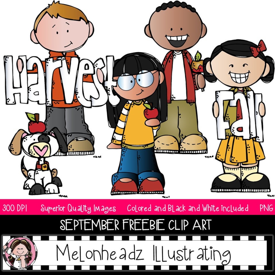 Melonheadz Addicts Clip Art - September 2019 Set - Mini - Etsy