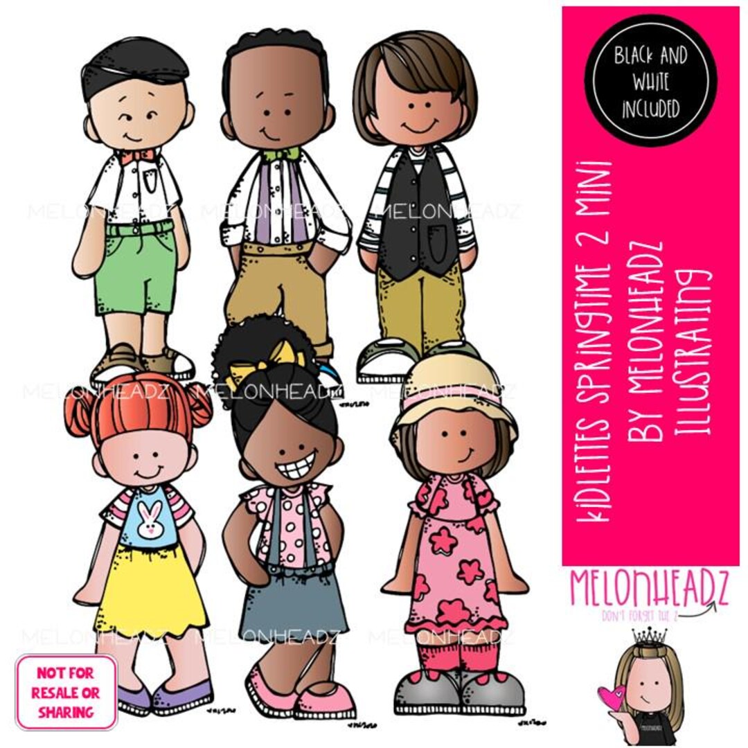 Kidlettes Clip Art Springtime Clip Art Set 2 Easter Clip Art Mini - Etsy