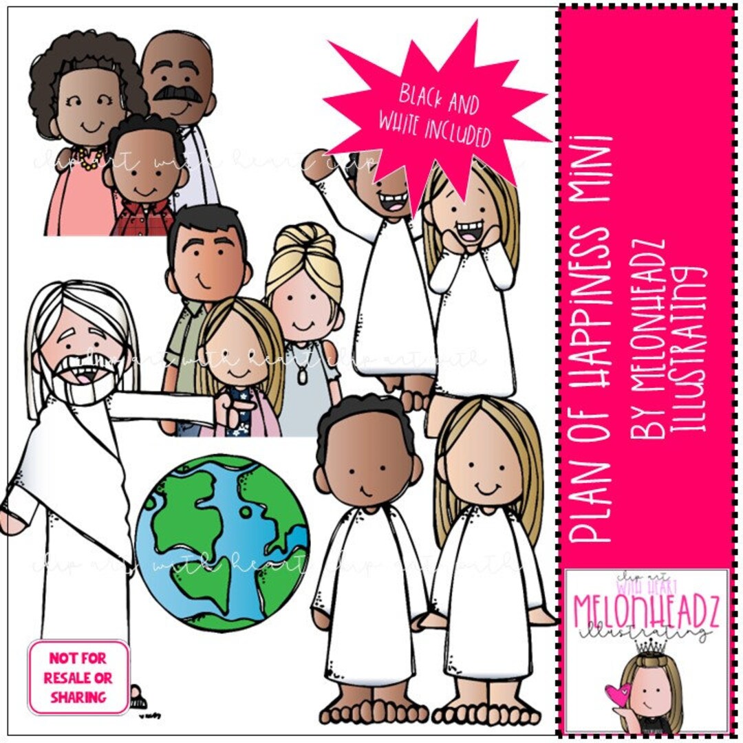 Plan of Happiness / Salvation Clipart Mini LDS - Etsy Canada