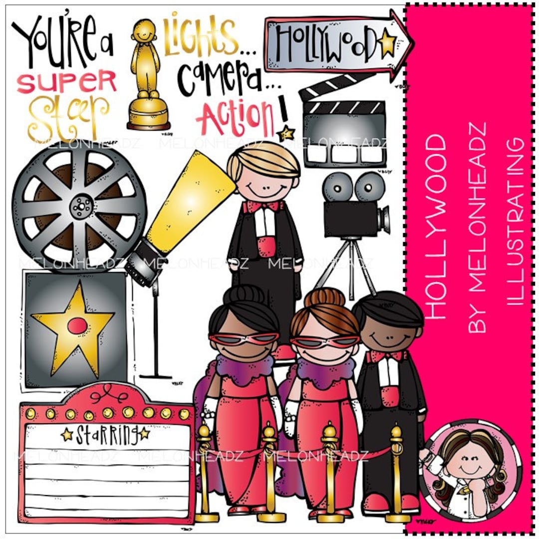 Hollywood Clip Art - Etsy