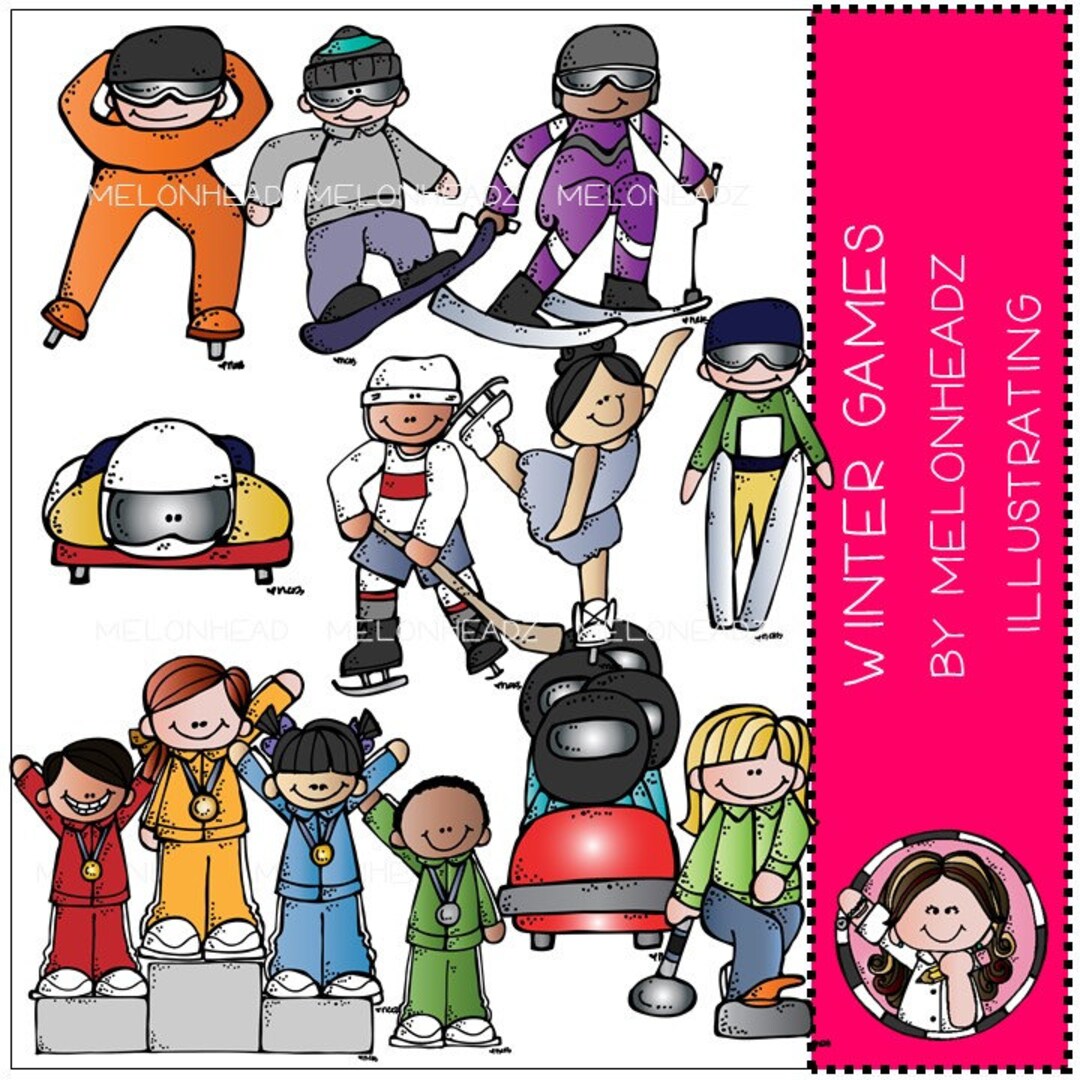 Winter Games Clip Art - COMBO PACK - Etsy