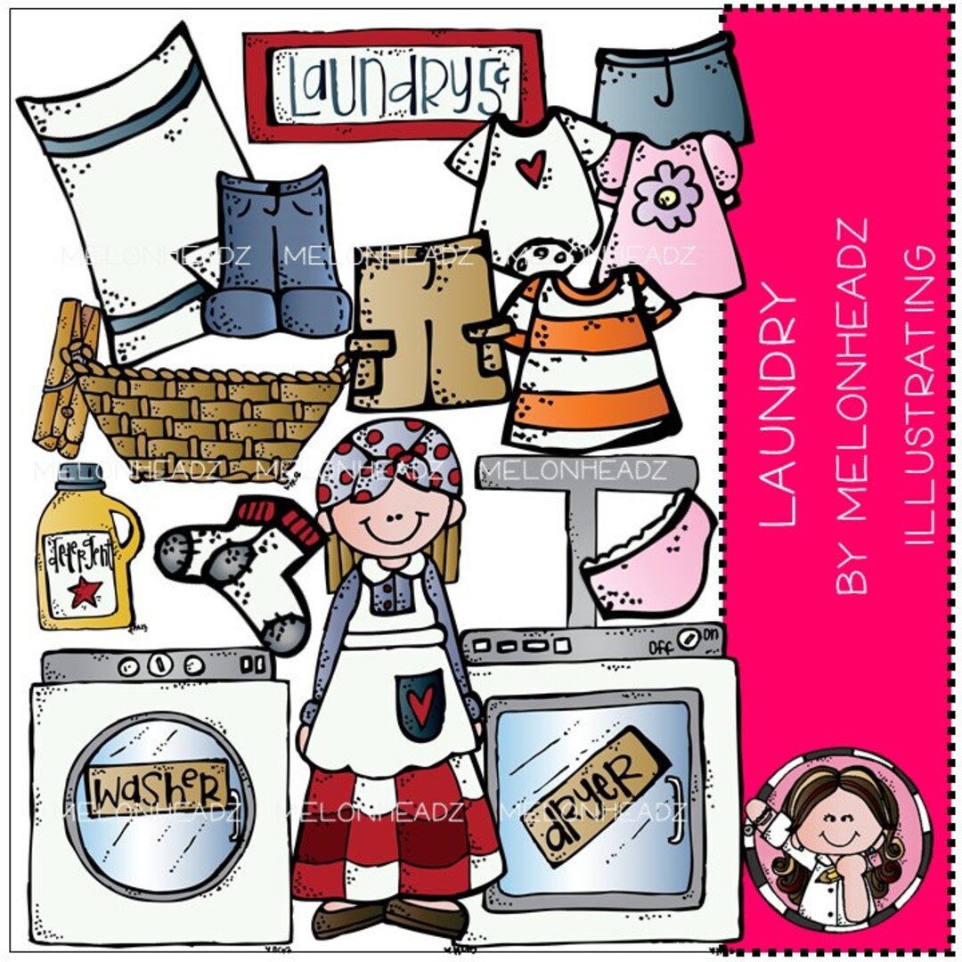 Laundry Clip Art - Etsy