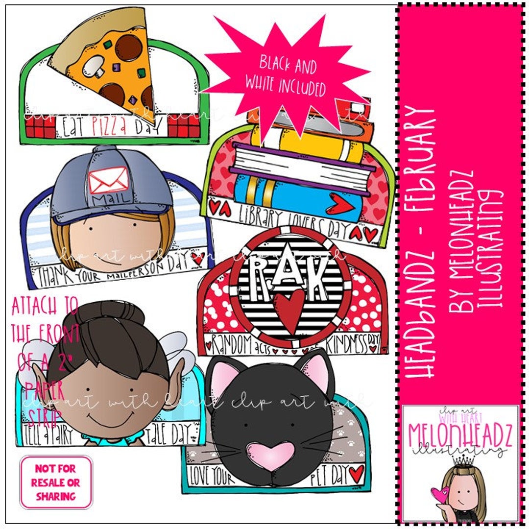 Headbandz February Toppers COMBO PACK - Etsy
