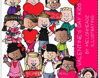 Candy Hearts Valentine's Day Clip Art & Printables Set / Love Hearts ...