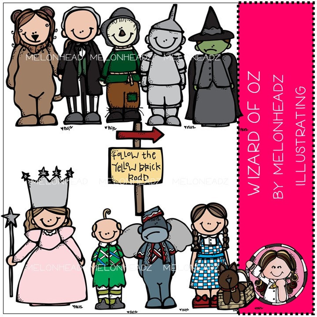 Wizard of Oz Clip Art - Etsy