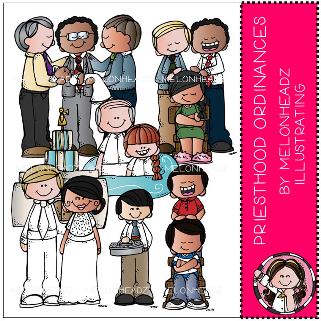 Priesthood Ordinances Clip Art - LDS - COMBO PACK - Etsy