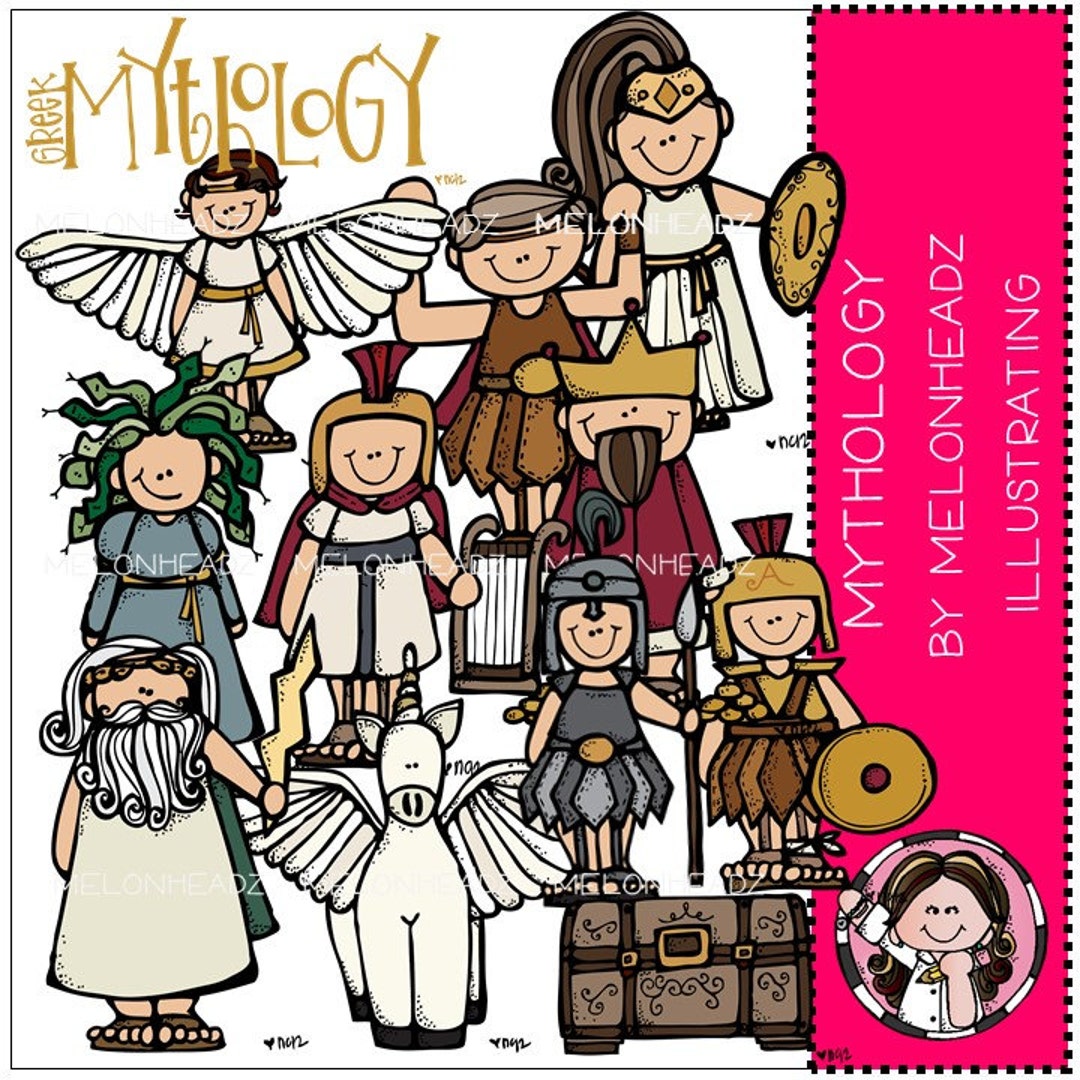 Greek Mythology Clip Art - Combo Pack - Etsy