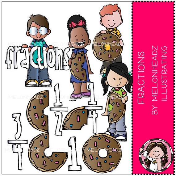 Fractions Clipart Black And White