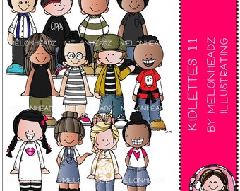 Kidlettes Clip Art Set 11 - Etsy