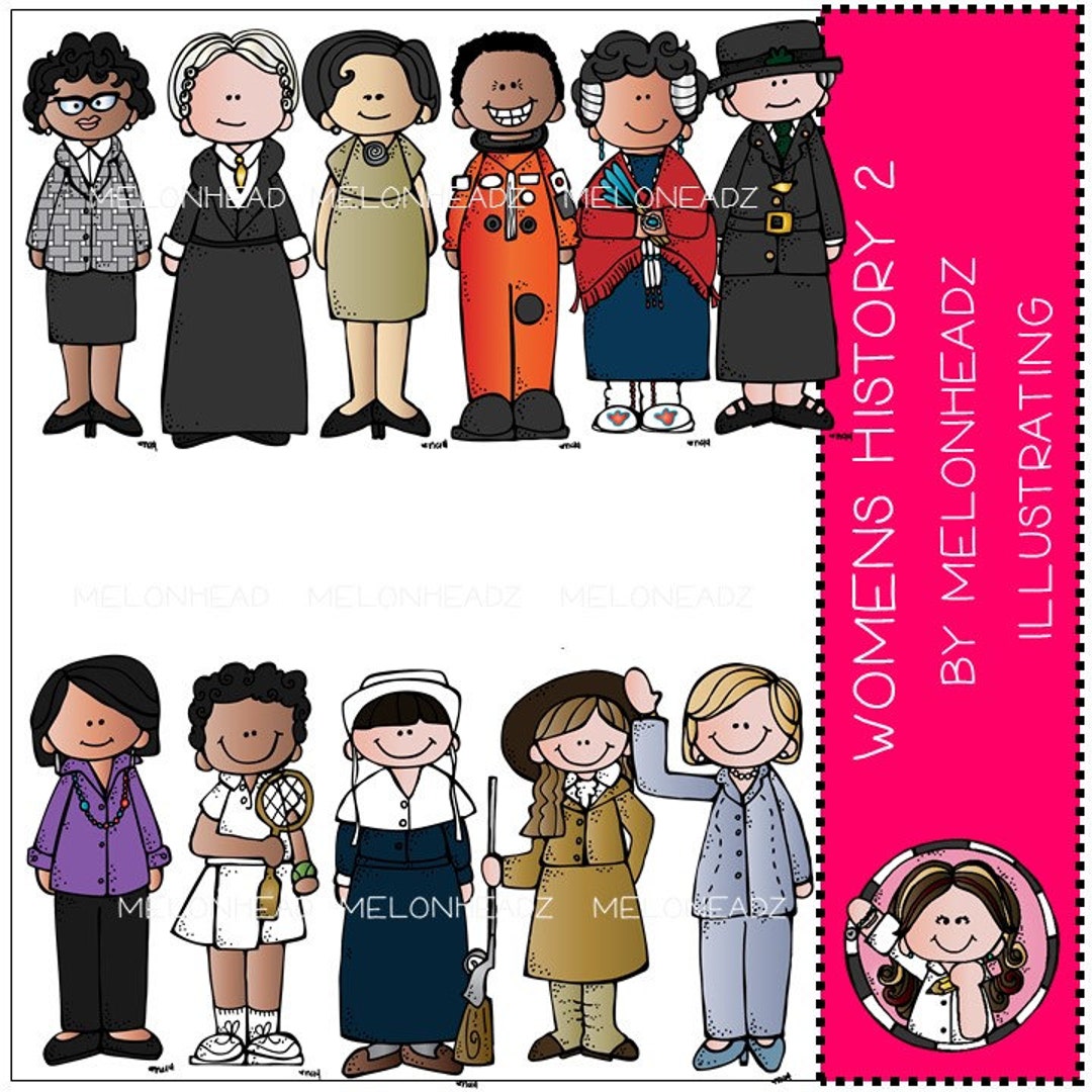 Women's History Clip Art Part 2 - Etsy