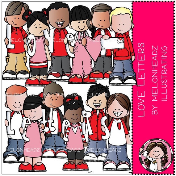 Love Letters Clip Art COMBO PACK | Etsy