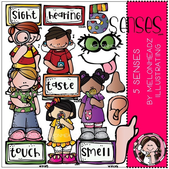 5 Senses Clipart