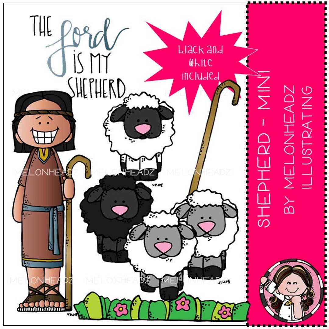 Shepherd Clip Art - Mini - Etsy