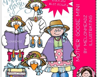 Mother Goose Art | Etsy