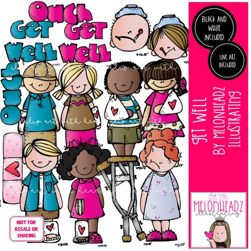 Get Well Stamps - Etsy