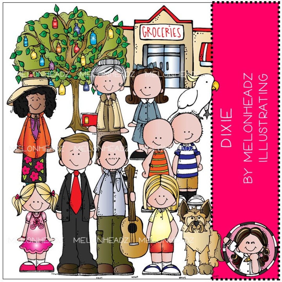 Dixie Clip Art - COMBO PACK - Etsy