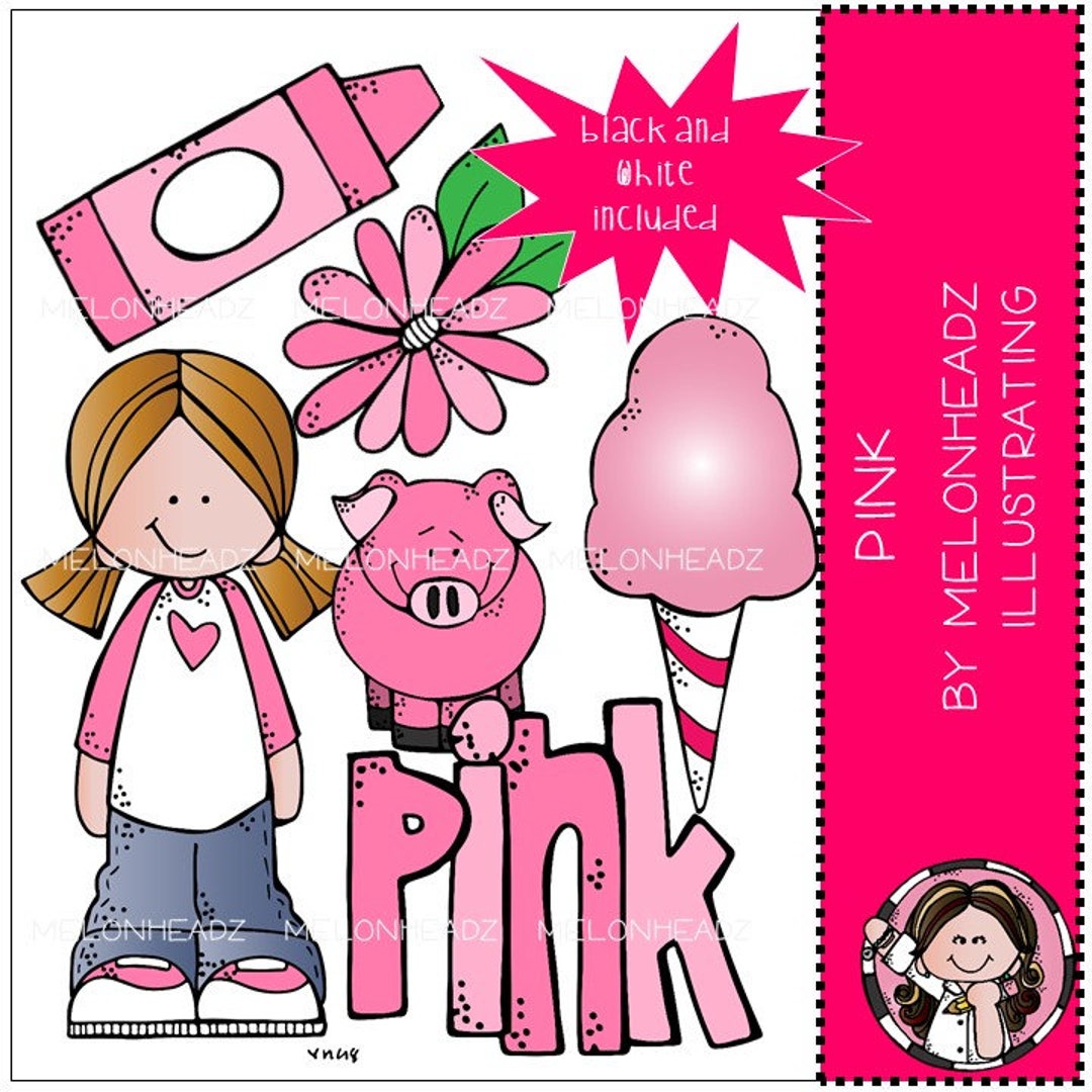 Pink Clip Art - Mini - Etsy