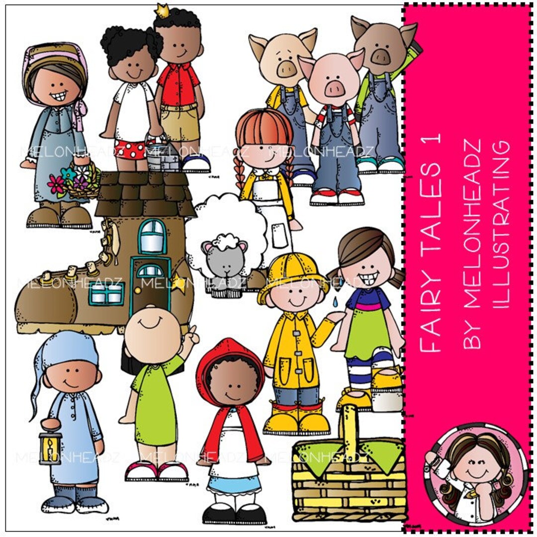 Fairy Tales Clip Art - Set 1 - COMBO PACK - Etsy