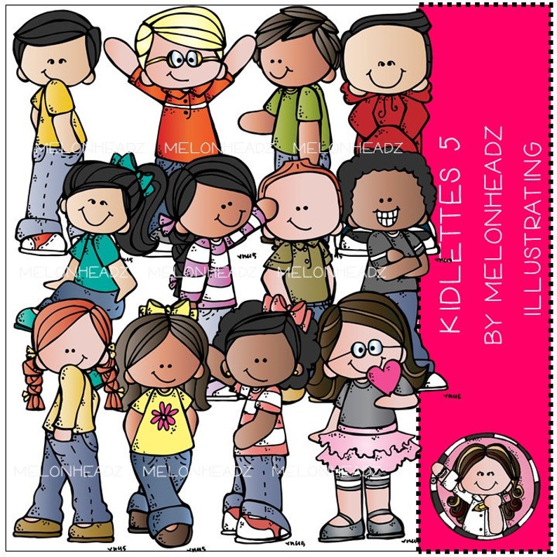 Kidlettes Clip Art Part 5 COMBO PACK - Etsy