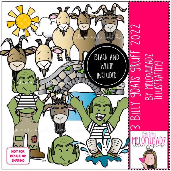 Billy Goat Gruff - Etsy