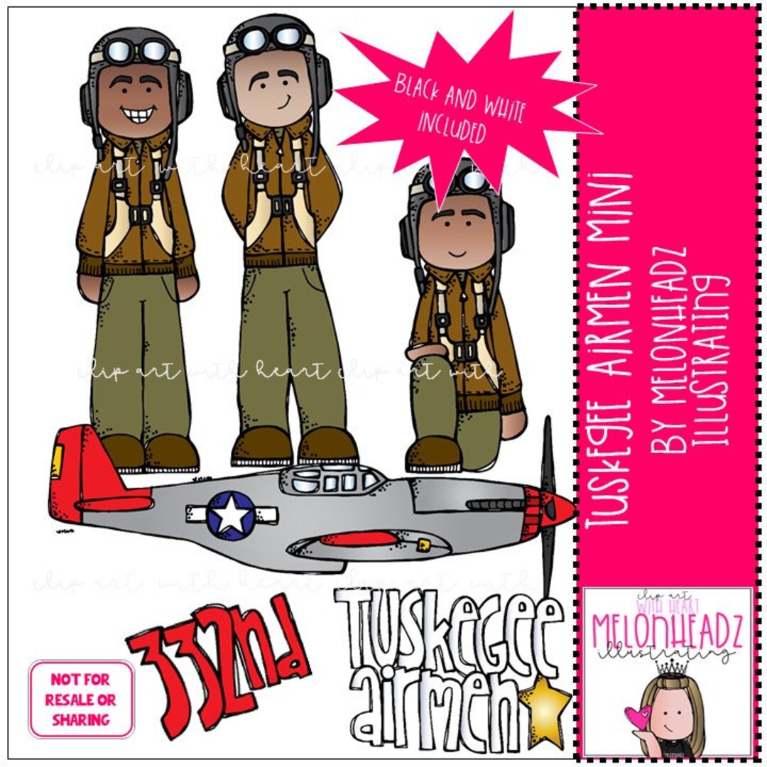 Tuskegee Airmen Clip Art - Mini - Etsy