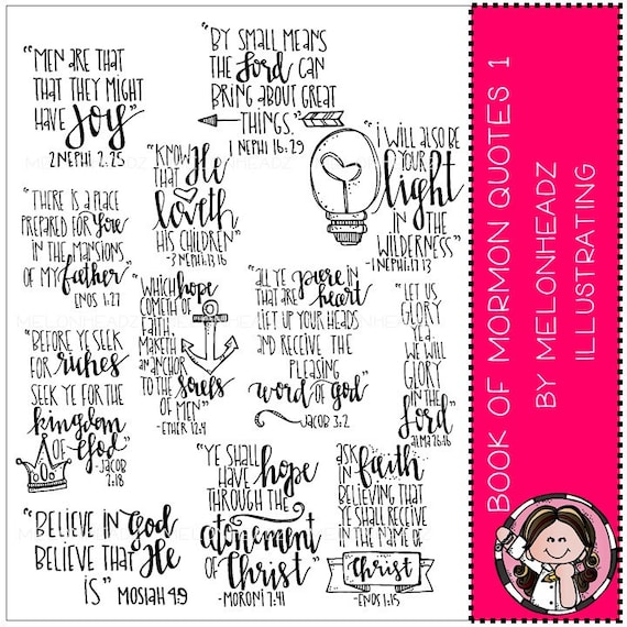 Bible And Book Of Mormon Clipart