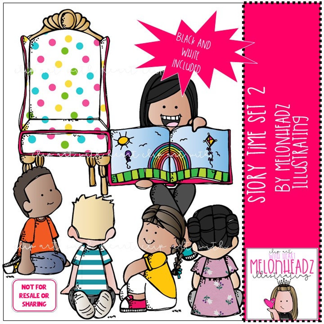 Story Time Clip Art - Set 2 - Etsy