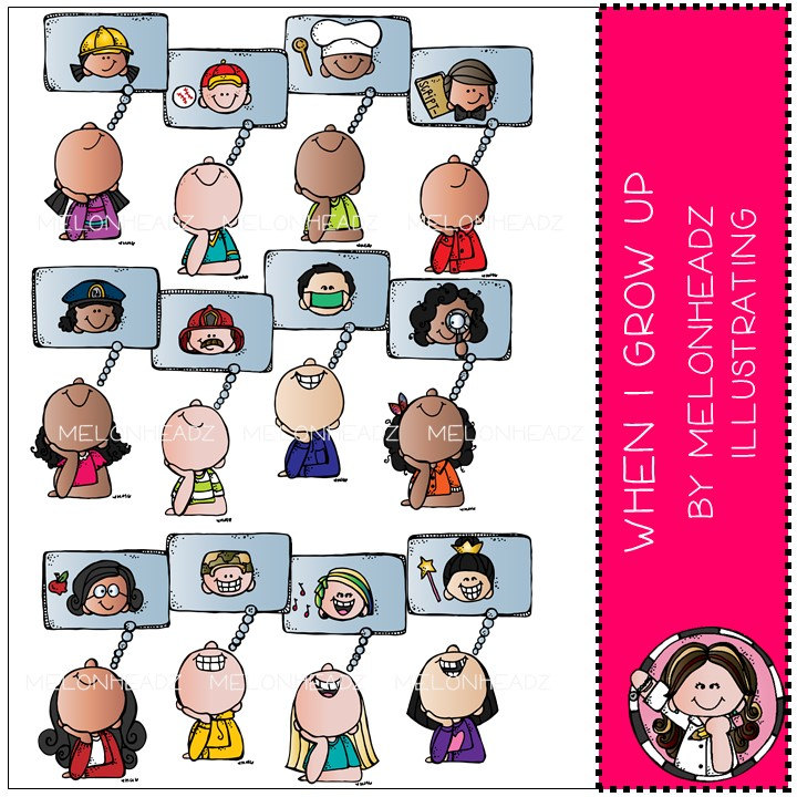 When I grow up clip art | Etsy