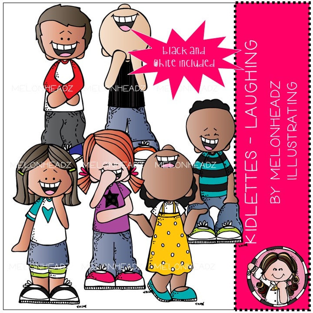 Kidlettes Clip Art - Laughing - Mini - Etsy