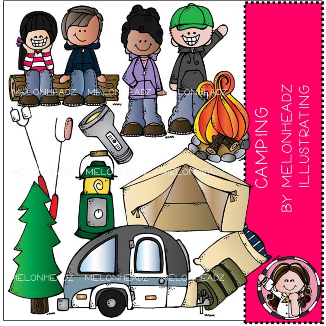 Camping Clip Art - Combo Pack - Etsy