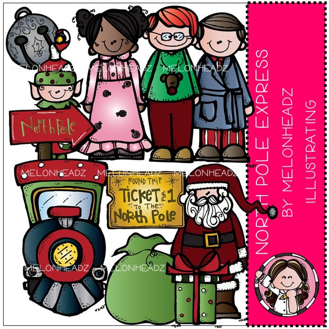 Polar Express Clip Art Ticket
