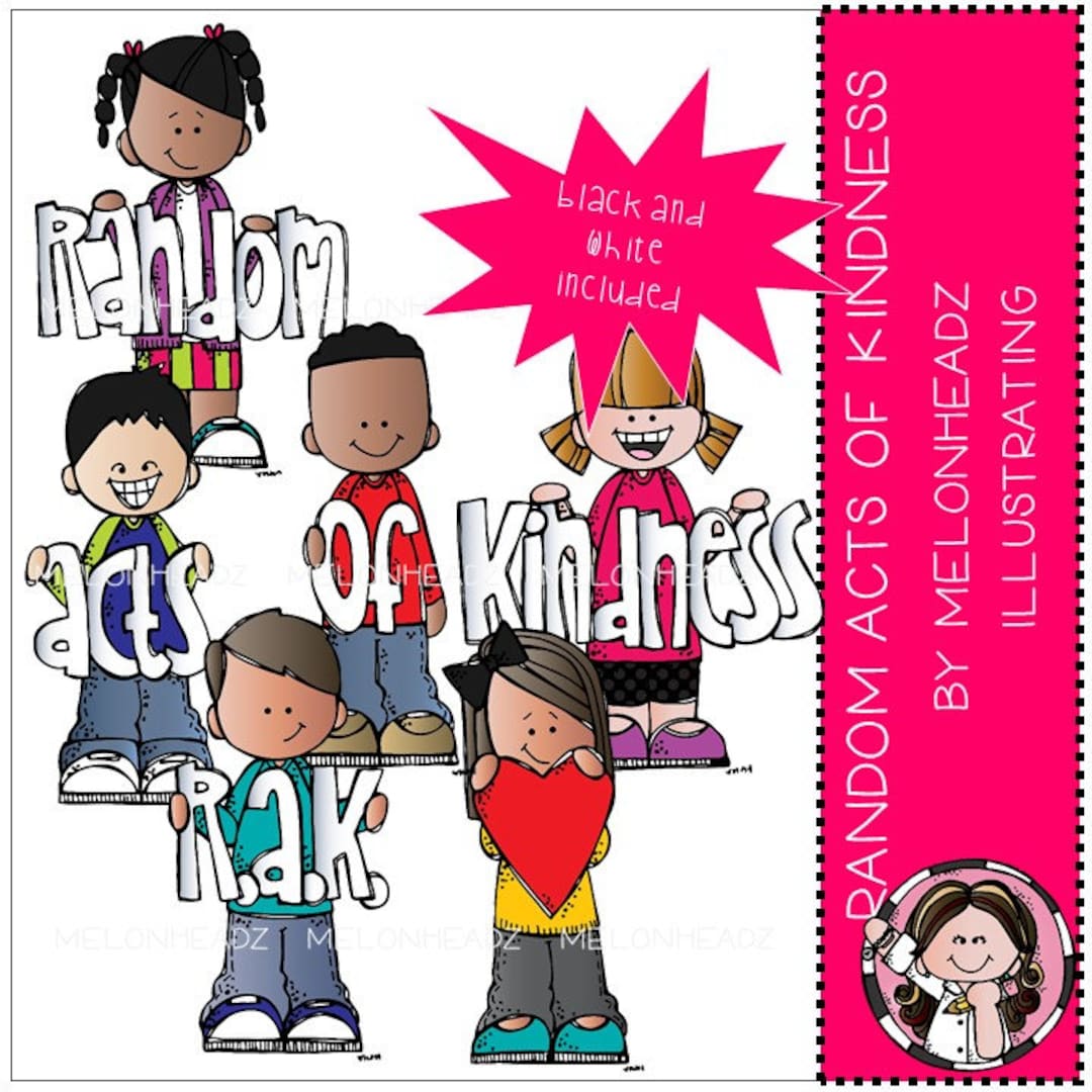 Random Acts of Kindness Clip Art Mini - Etsy