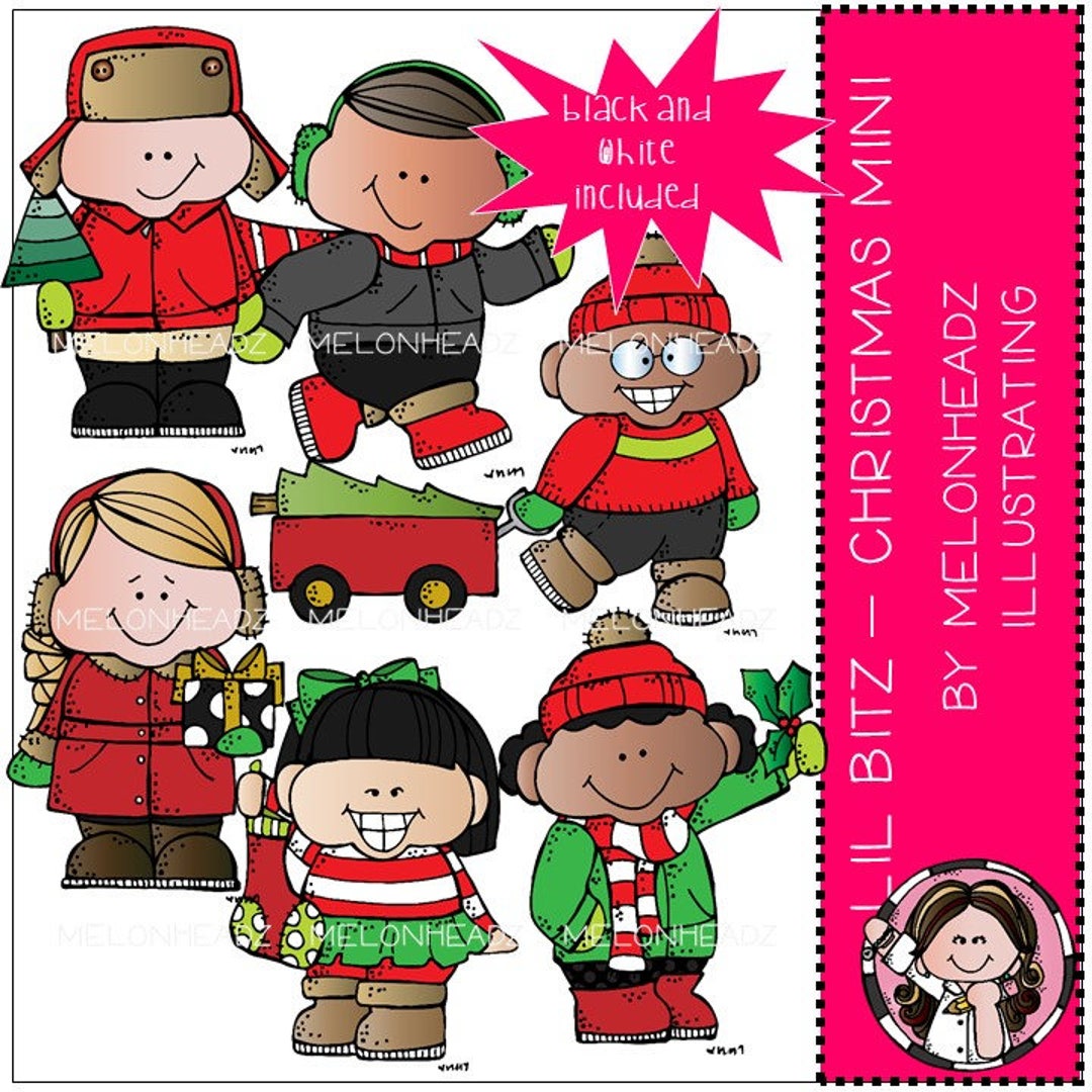 Lil Bitz Clip Art Christmas Mini - Etsy
