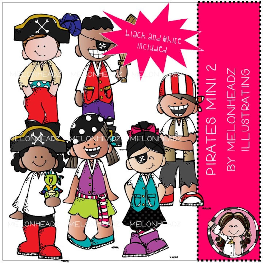 Pirates Clip Art - Set 2 - Mini - Etsy