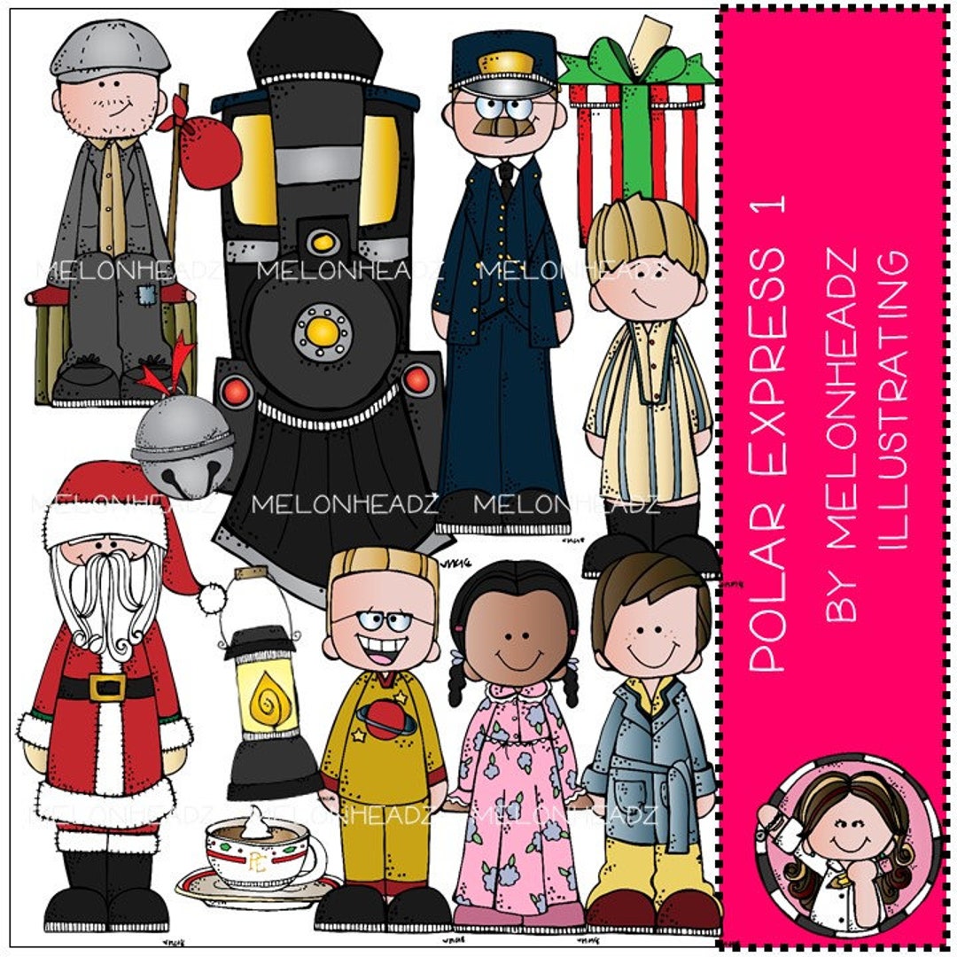 Polar Express Clip Art - Set 1 - COMBO PACK - Etsy