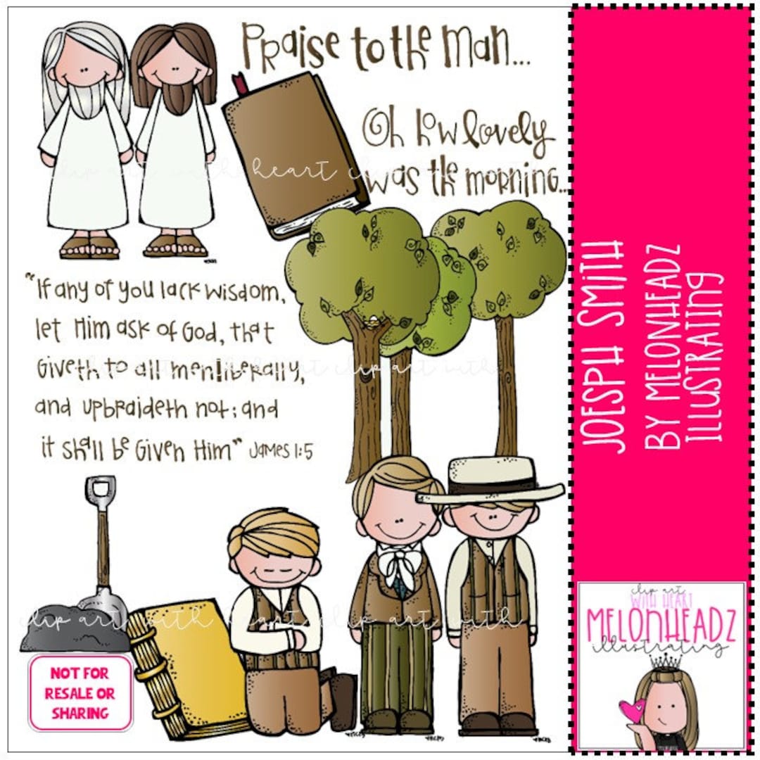 Joseph Smith Clip Art LDS - Etsy