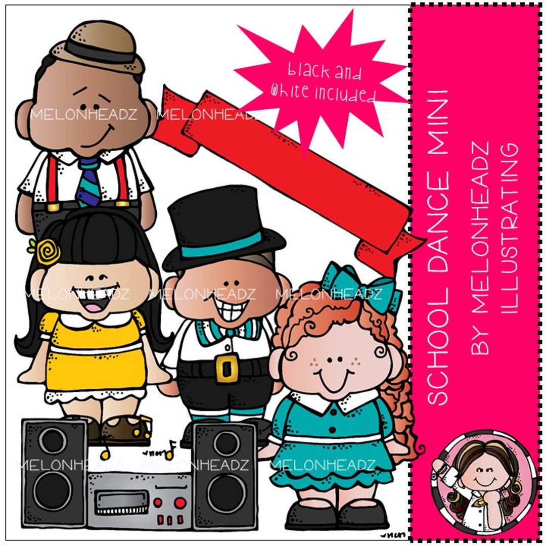 School Dance Clip Art Mini Set - Etsy