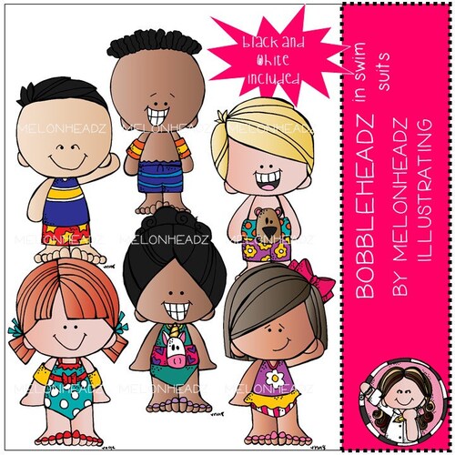 Beach Clip Art Mini - Etsy