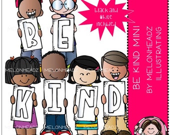 Digital and Printable Overlay Word Art Set Instant Download Be Kind ...