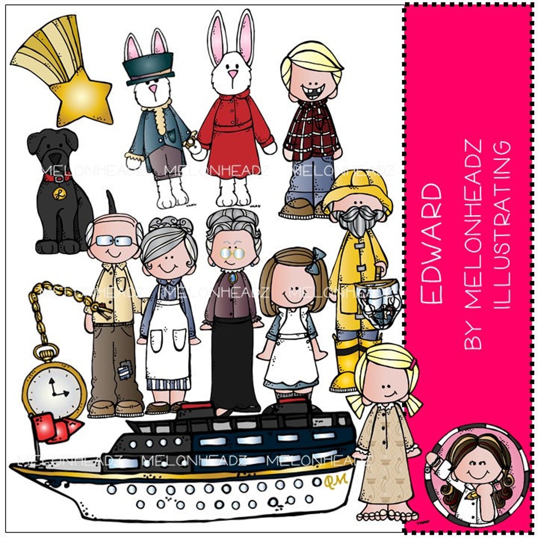 Edward Clip Art - Combo Pack - Etsy