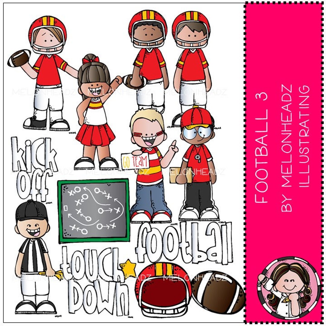 Football Clip Art - Set 3 - COMBO PACK - Etsy