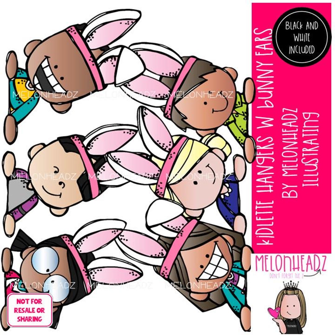 Kidlettes Clip Art Bunny Ears Clip Art Easter Clip Art Hangerz Clip Art ...