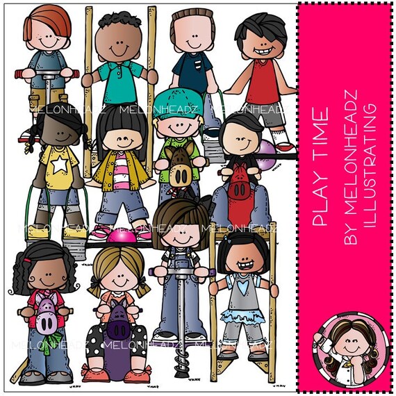 Play Time Clip Art COMBO PACK | Etsy